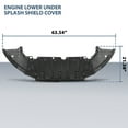 Lower Under Engine Splash Shield Cover Fit for 2015-2018 Ford Focus ...