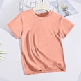 Burnt Orange Children Boy Girl Short Sleeve Tops Blouses for Kid Boat ...