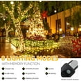 YUYAN-170FT 500 LED Christmas Lights Outdoor Indoor, Waterproof ...