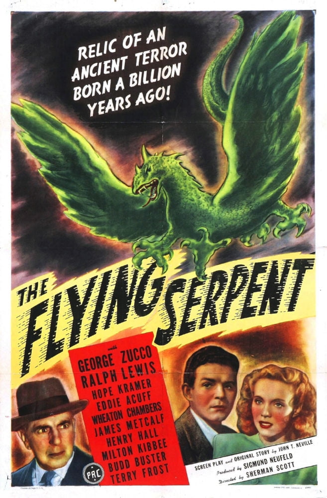 Flying Serpent The Poster 24inx36in Art Poster 24x36 Multi-Color Square ...