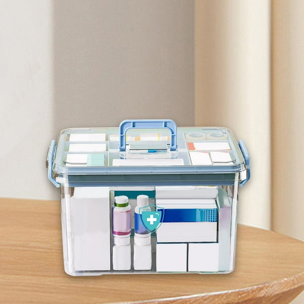 Caja, almacenamiento de botiquín de primeros auxilios, caja de ...