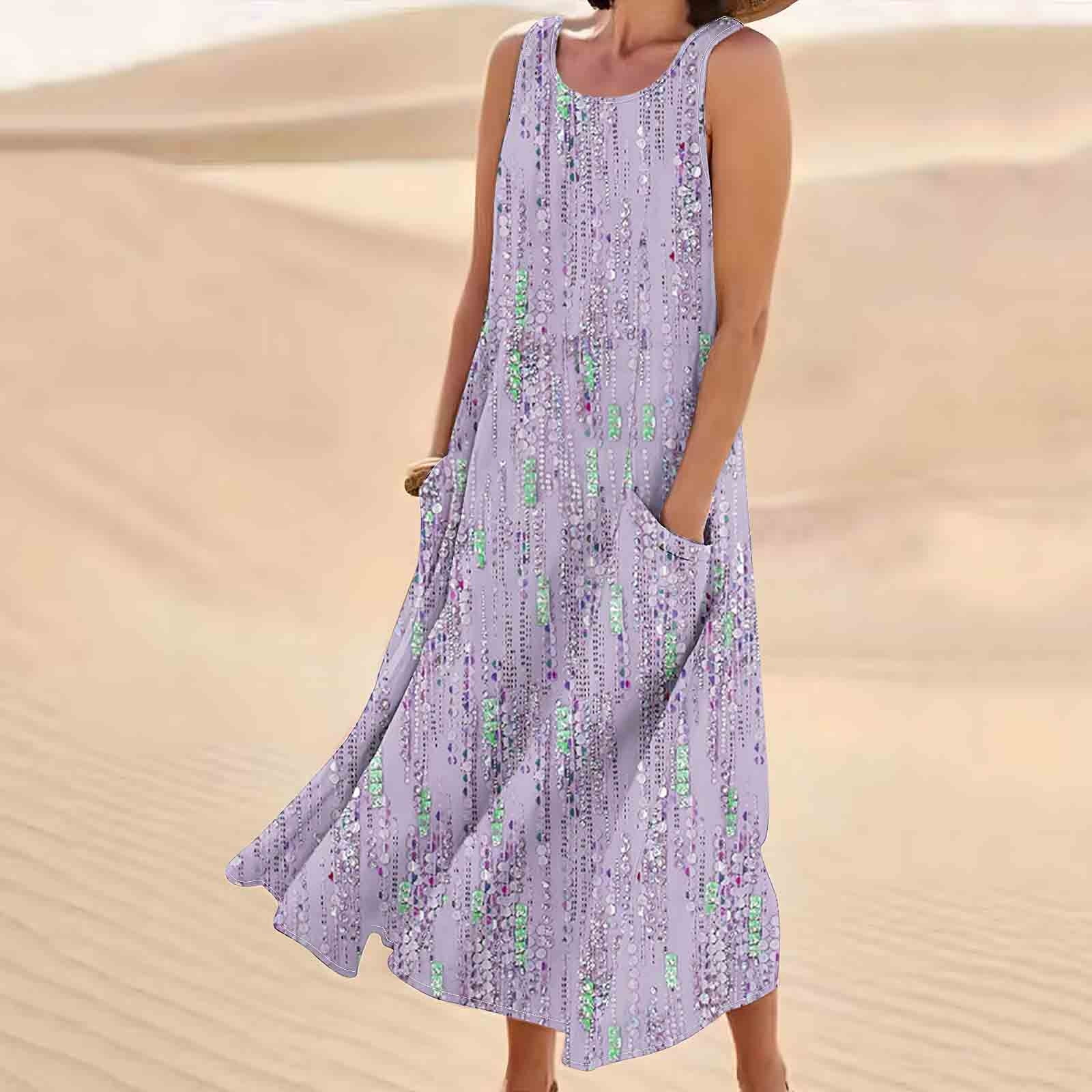 Click here for Unbranded Summer Long Dress For Women Fashionable... prices