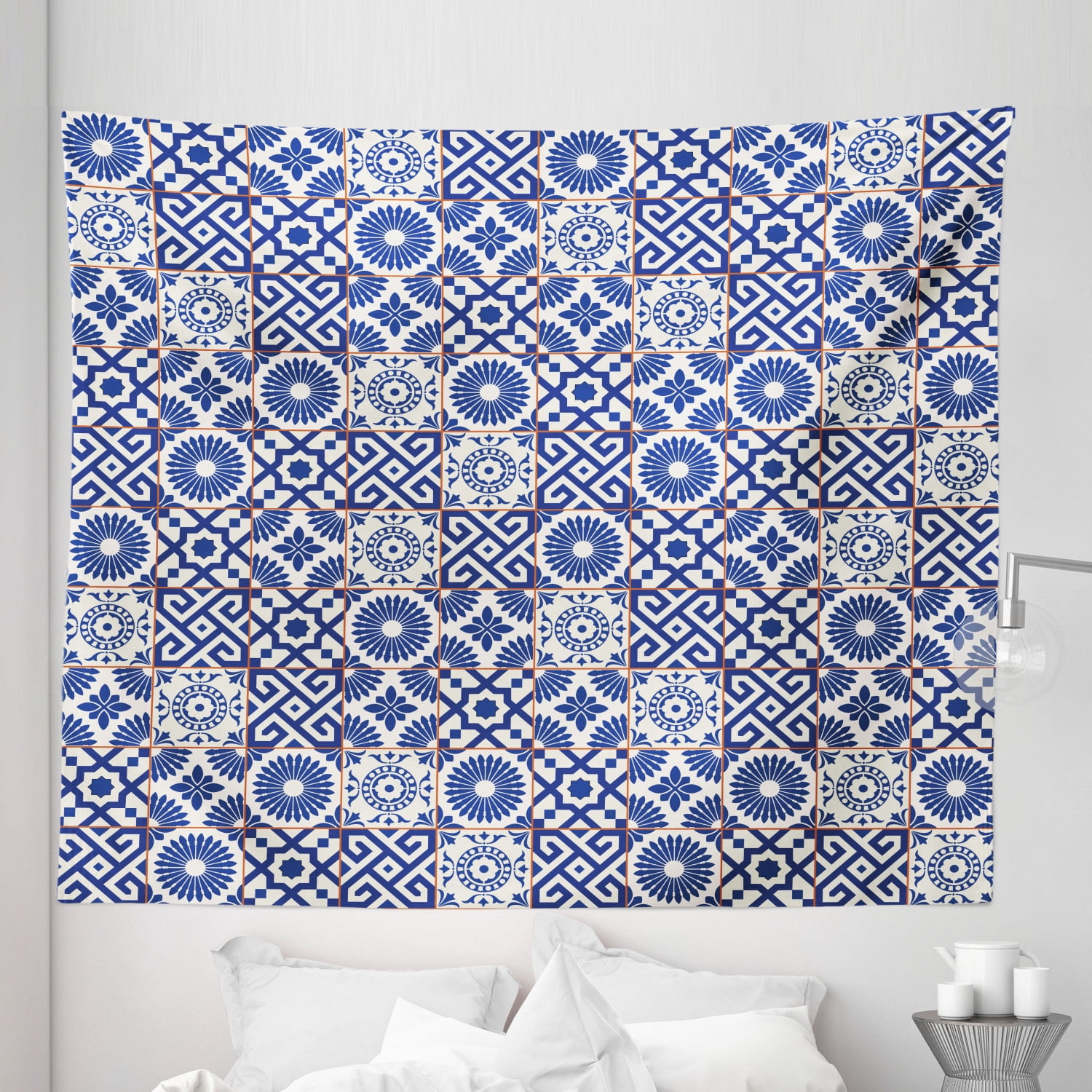 Moroccan Tapestry, Old Ottoman Style Inspired Mix of Moroccan Tiles in ...