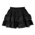 Aya Ladies Lace Cake A Line Skirt Ballet Skirt Mesh Puffy Skirt Half Body Skirt