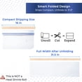 Clear Cellophane Wrap Roll (31.5 In X 110 Ft) - Wrapping Paper To Gift ...