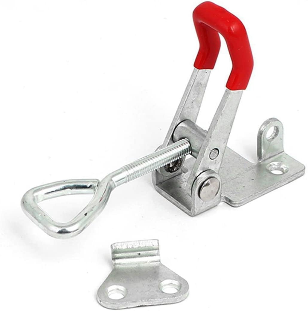 2 Pack Heavy Duty Adjustable Toggle Latches Metal Door Toggle Latch Latch 100kg - Walmart.com