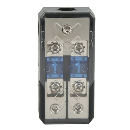 ANGGREK Amp Power Distribution Block,2 Way Fuse Box,2 Way Fuse Holder ...