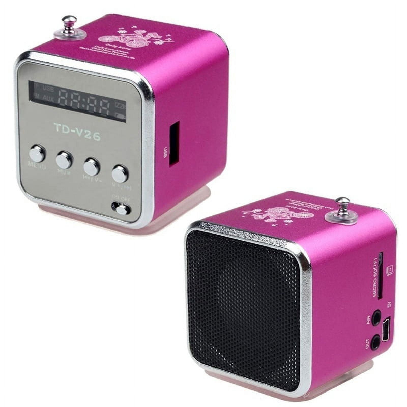 Portable Mini USB Speaker MP3/4 Music Player Support SD TF Card USB2.0 ...