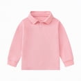 Ccpelsie Toddler Boys Lightweight Long Sleeve Polo for Spring Summer ...