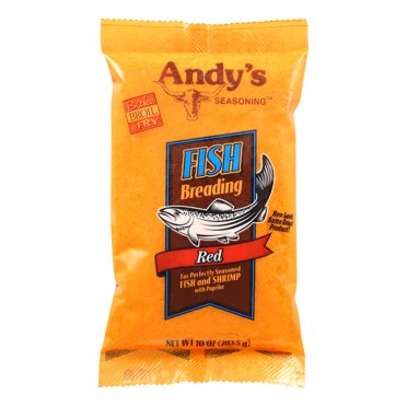 Andy's Yellow Fish Breading, 10 oz (Pack of 6) - Walmart.com