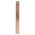 Colaxi Copper Ruler Metal Ruler 6 inch Accurate Measurement Tool ...