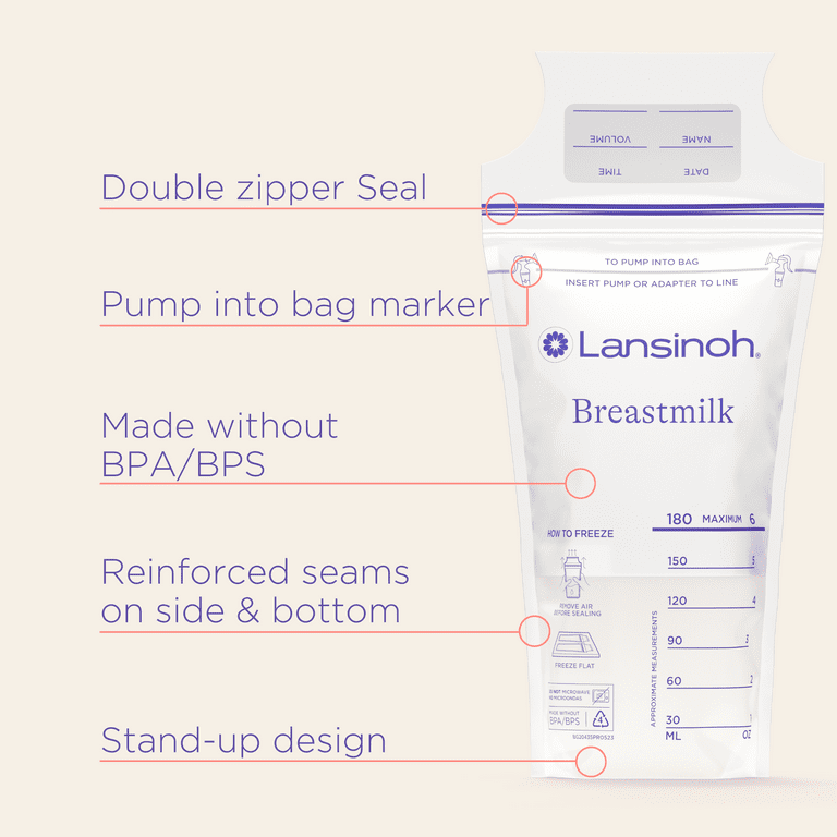 Lansinoh milk bags 100 store