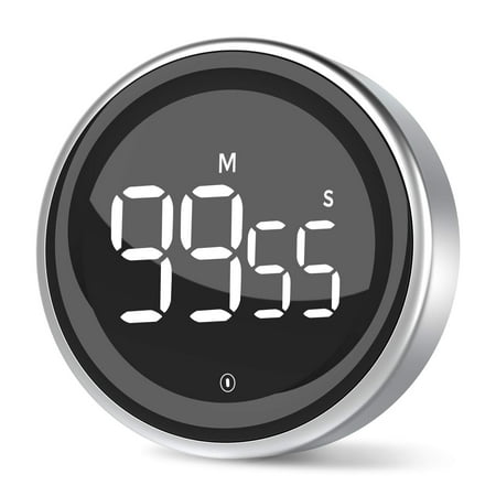 Kitchen Timer Digital Magnetic Countdown Timer 99 Minutes Max, Twist ...