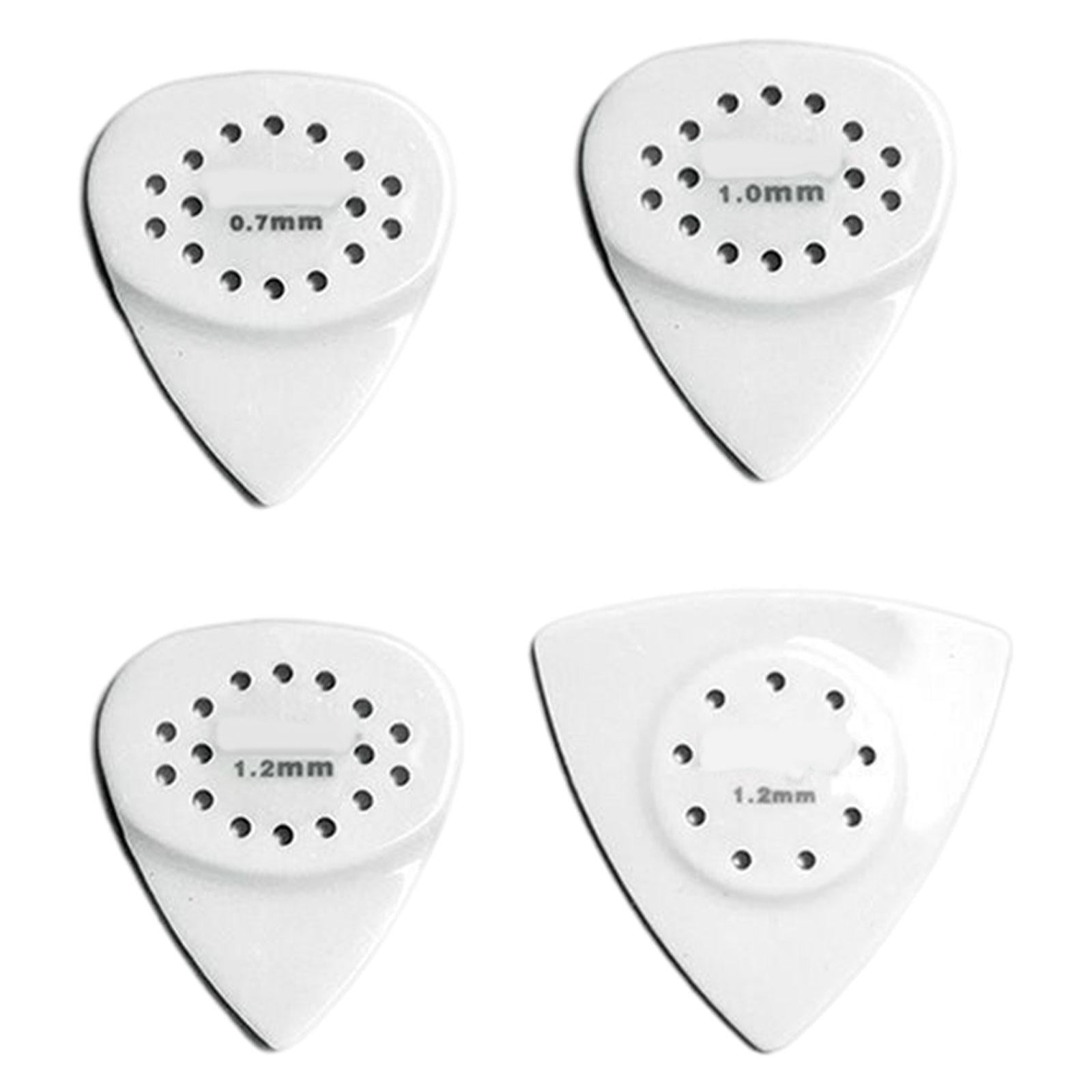 4 Pieces Guitar Pick Plectrums Thumb Finger Picks Lasting Durable for ...