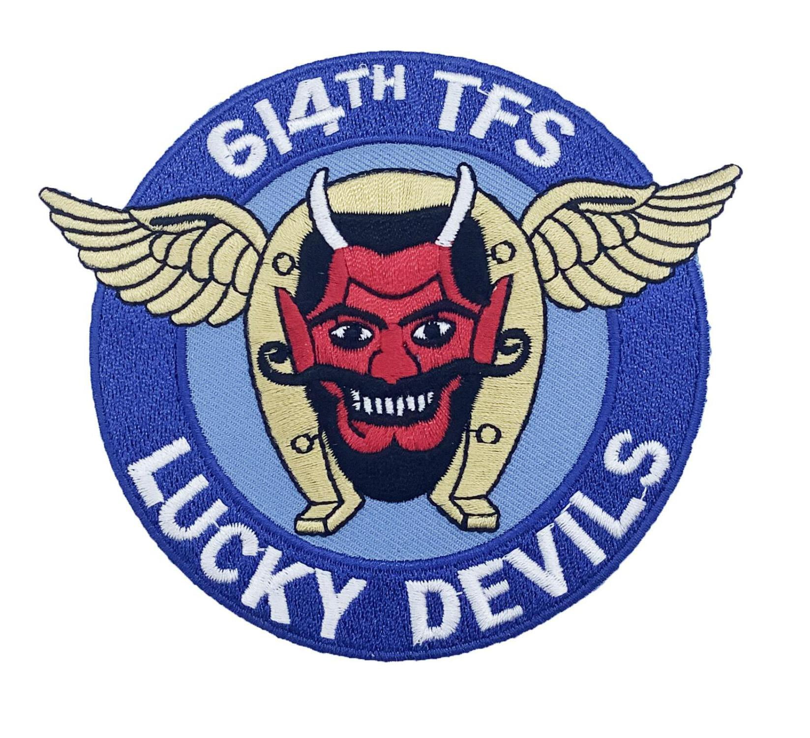 614th Tactical Fighter Squadron Lucky Devils 1943 Patch - Walmart.com