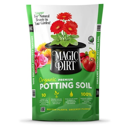 Magic Dirt 2 Cubic Foot Soil - Walmart.com
