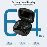 TOPVISION Open Ear headphones, Bluetooth 5.4 Wireless Earbuds with 64H ...