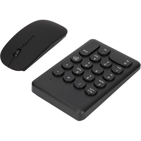 Wireless keypad, 2.4GHz Plug and Play Numeric keypad for laptops ...