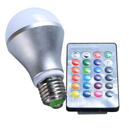 W RGB LED Bulbs A60 Dimmable Color Changing Bulb 160° Beam Angle 16 ...