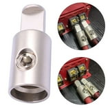 2X Car Audio Amp 1/0 Gauge Power Ground Wire Pin For Awg Terminal Input ...