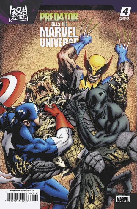 Predator Kills the Marvel Universe #4C VF ; Marvel Comic Book - Walmart.com