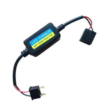 H7 H4 Car LED Headlight Decoder Fog Bulb error load Light No Error Load ...