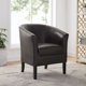 Linon Home Simon Club Chair, Multiple Colors - Walmart.com