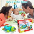 Musical Crawling Turtle Toy for 6-24 Months, Light & Sound, Ideal Gift ...