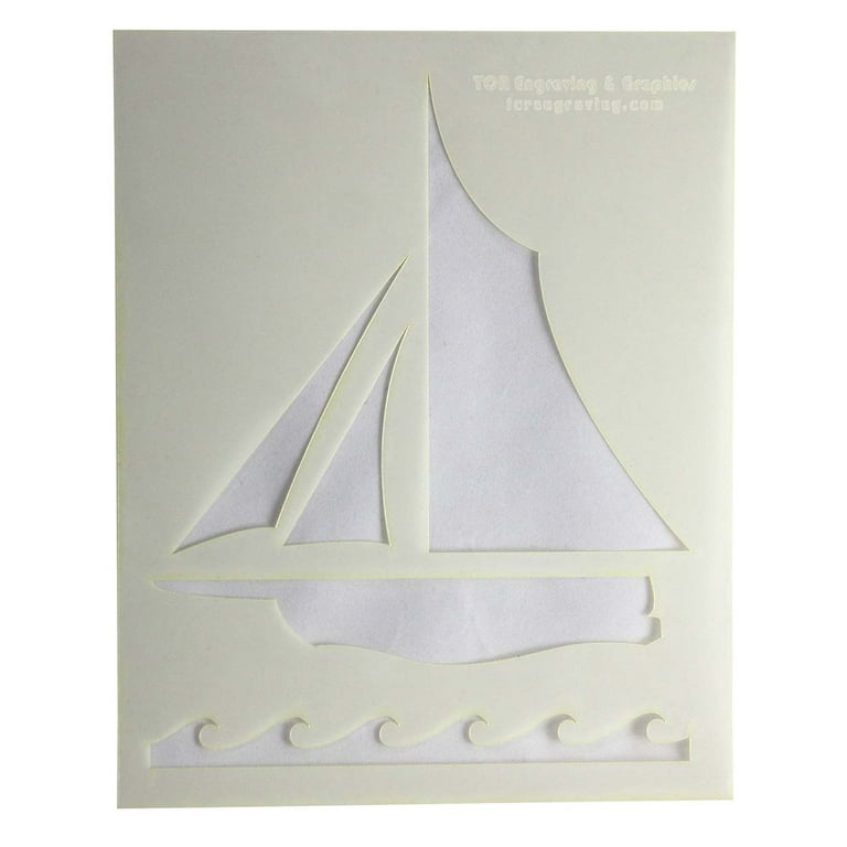 Sailboat Stencils