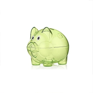 Transparent Cute Piggy Bank, Makes a Perfect Unique Gift, Nursery Decor ...