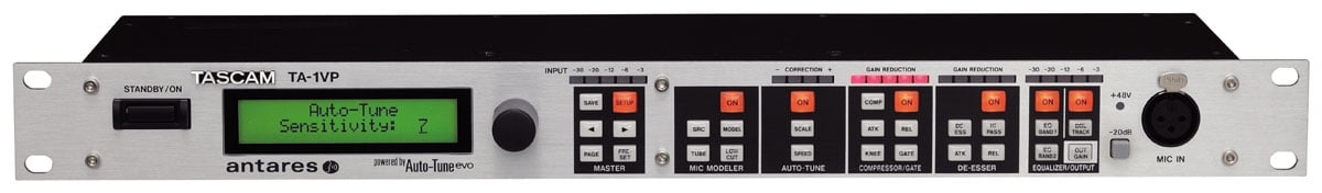 Tascam TA1VP Vocal Processor With Autotune - Walmart.com
