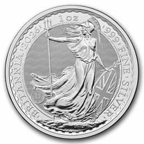 Royal Mint 2024 Great Britain 1 oz Silver Britannia BU, King Charles ...