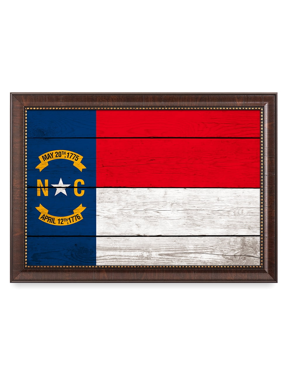 DECORARTS - Flag of the North Carolina State Wall Art. Giclee Prints on ...