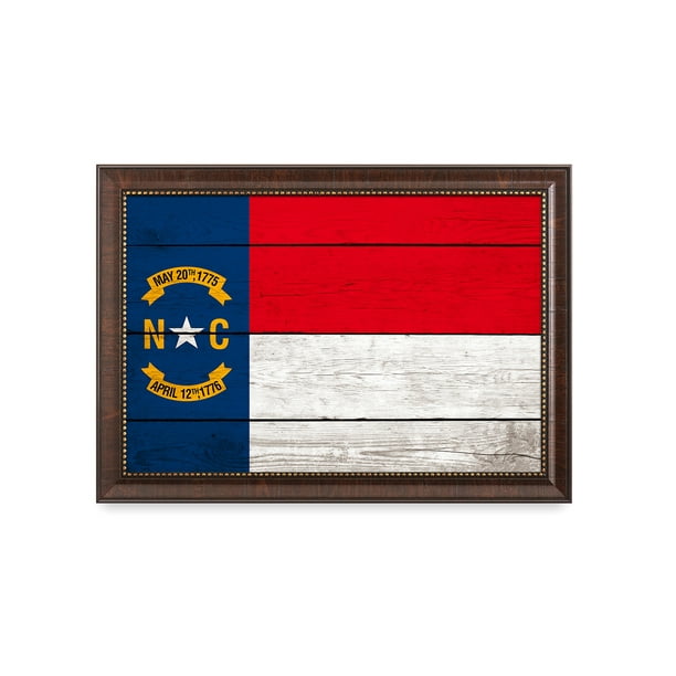 DECORARTS - Flag of the North Carolina State Wall Art. Giclee Prints on ...