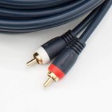 254-240BL STEREN 100FT HI DEF DUAL RCA AUDIO CABLE - Walmart.com