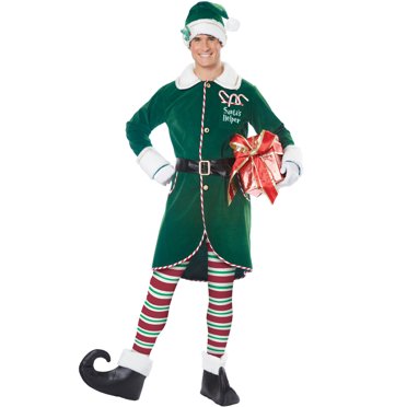 Elf in Charge Adult Costume - Walmart.com