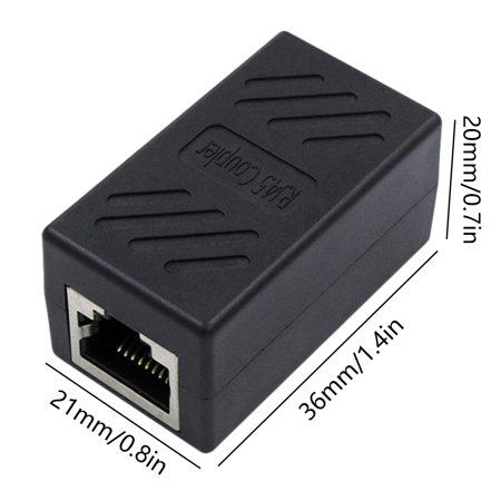 2PCS RJ45 Connector Female to Female RJ45 connector female female RJ45 ...