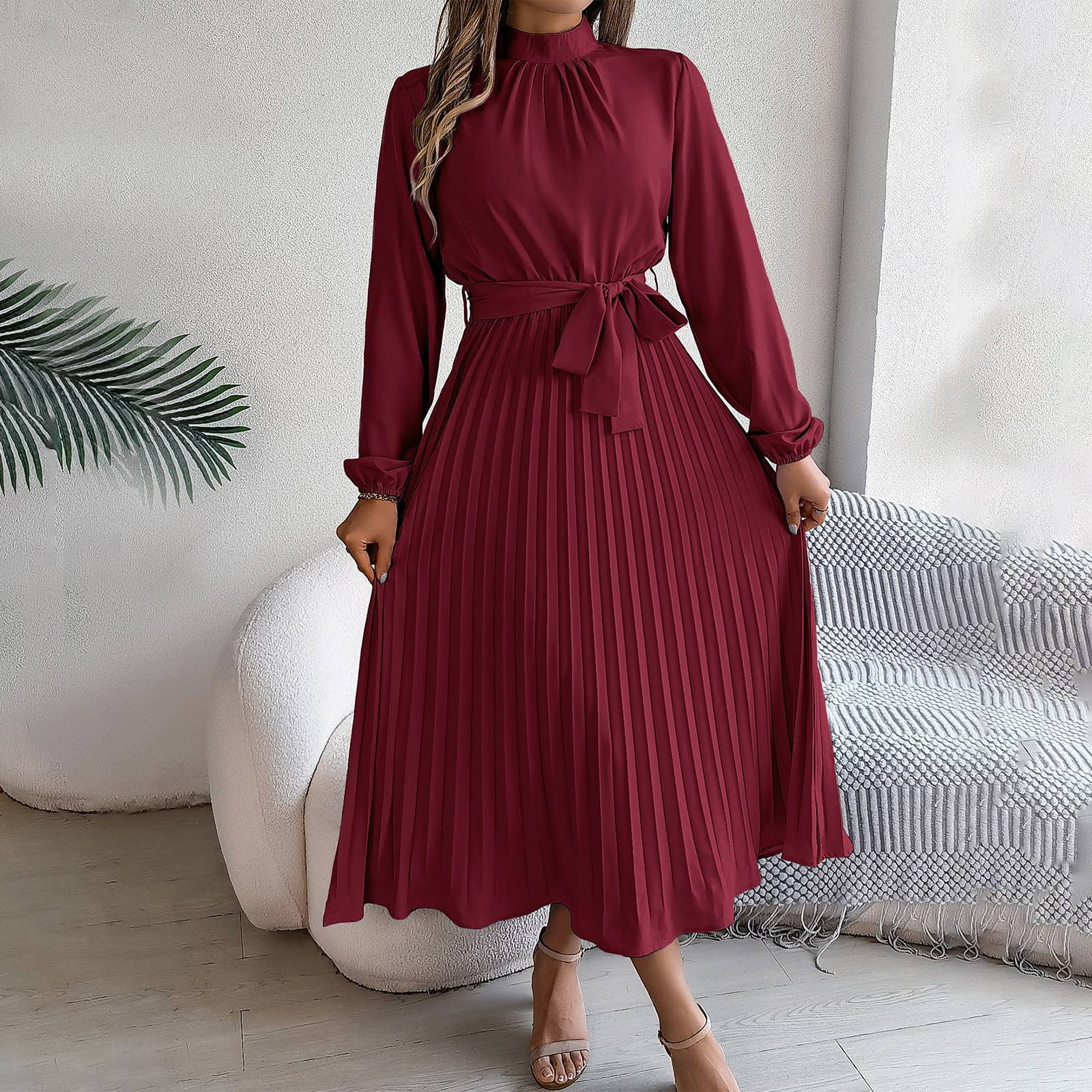 Zhensanguo Long Formal Dresses for Women Long Sleeve Casual Zhensanguo Long Formal Dresses for Women Long Sleeve Casual