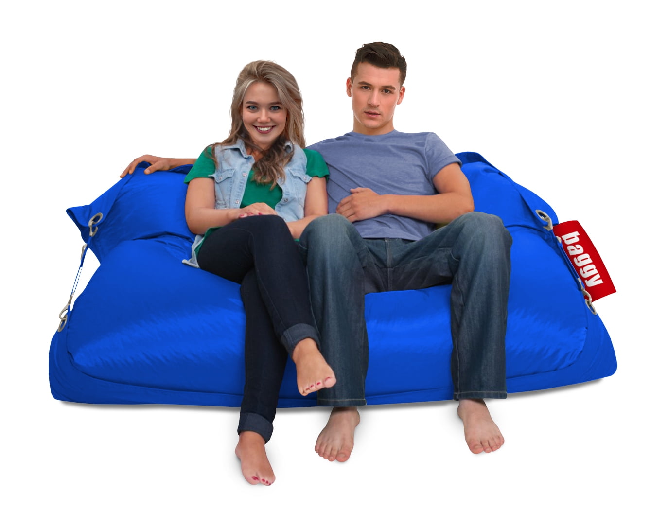 Puff Baggy Belt Baggy Azul Rey | Walmart en línea