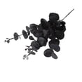 5Pcs 14" Multi Color Floral Wreath, Artificial Black Eucalyptus Stems ...