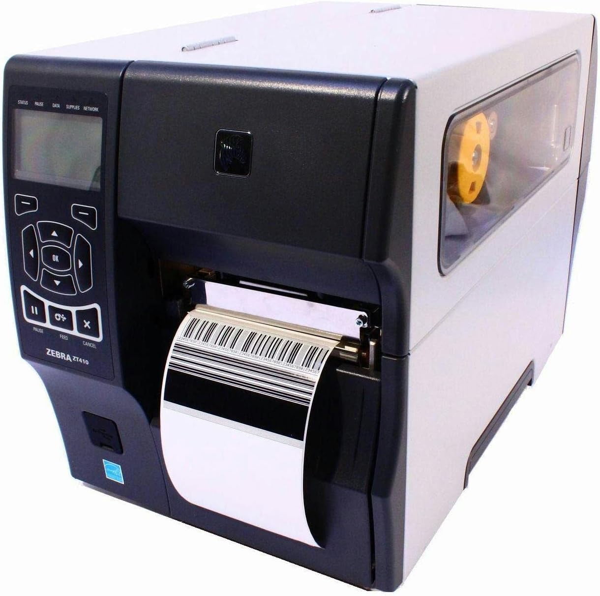 Restored Zebra ZT410, 4.5″ Thermal Transfer Label Printer – 203 dpi ...