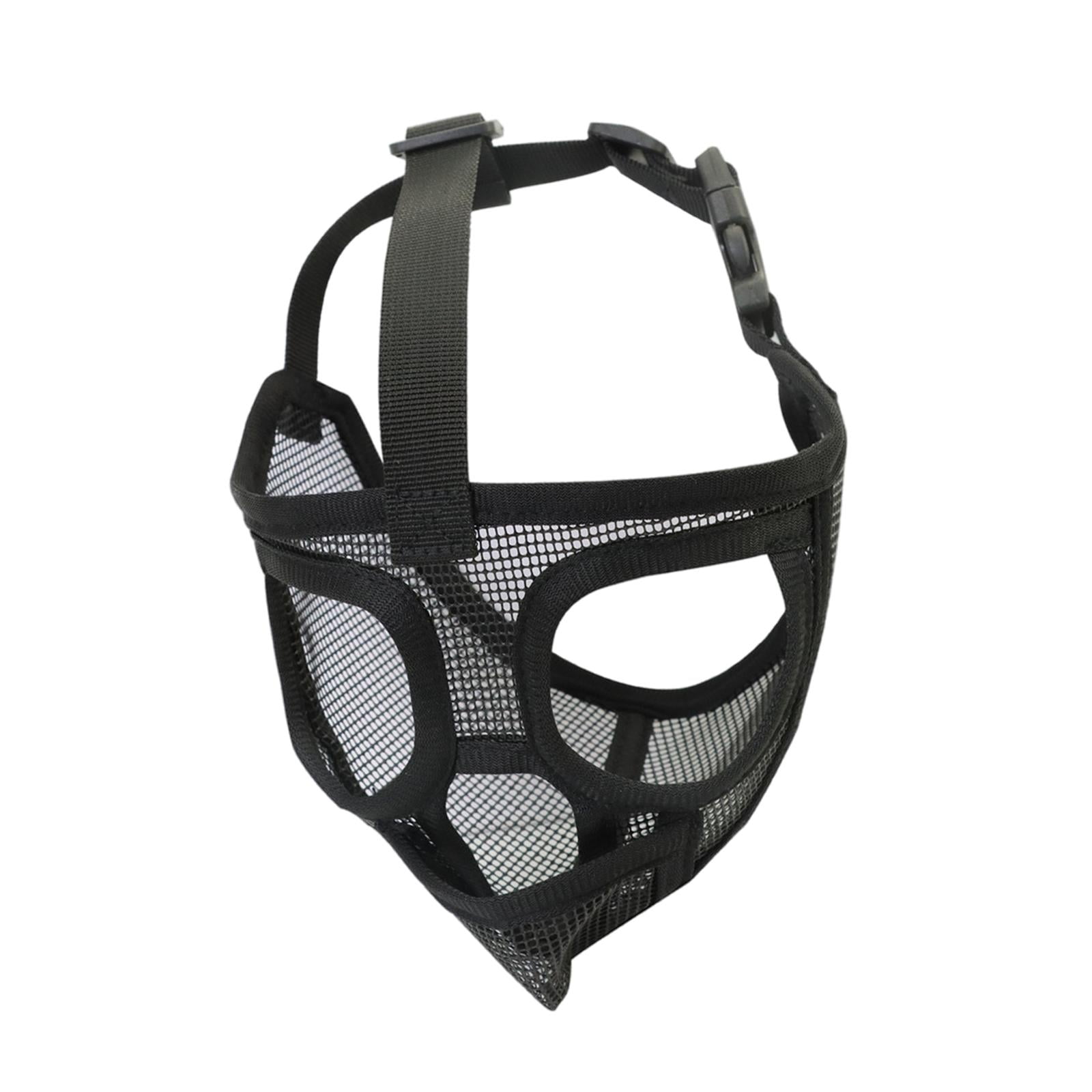 Short Snout Breathable Mesh Mouth Muzzle for Biting - Walmart.com