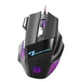 Weerihhol RGB Ergonomic Optical Gaming Mouse, Wired USB, Adjustable 4 DPI Levels Up to 3200 ...