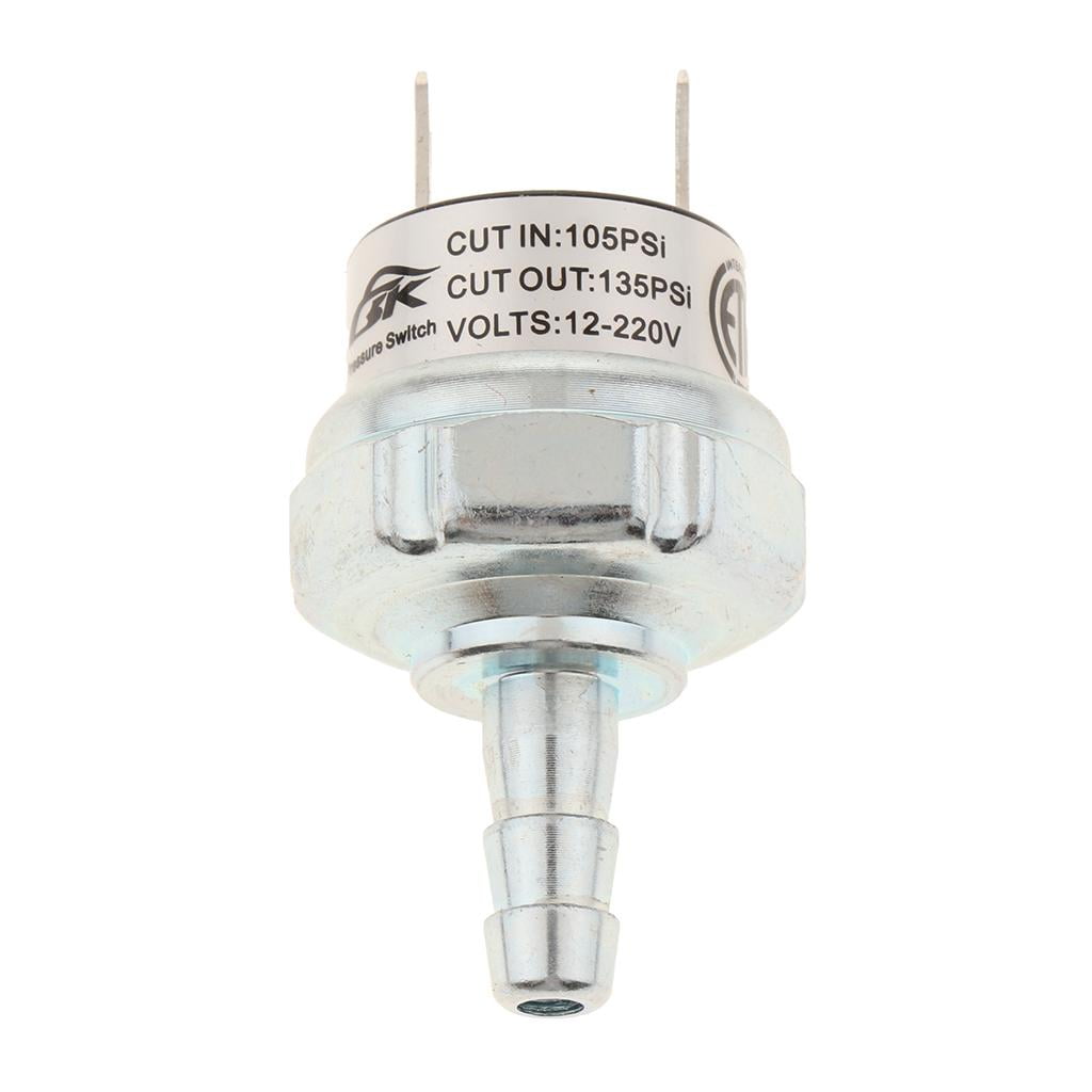 Heavy Duty Alloy 105-135 PSI Air Pressure Control Switches Control 12/ ...