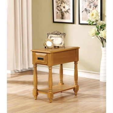 Astonishing Side Table, Cherry Brown - Walmart.com