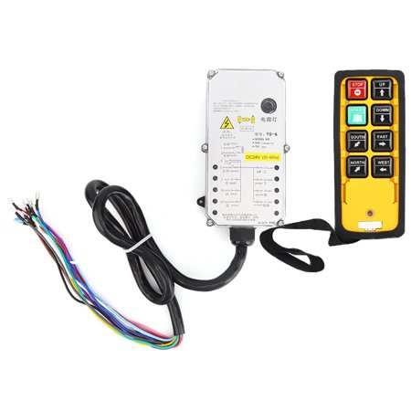 Crane Remote Control, Industrial CNC Hoist Controller Single Handle Industrial 3-Proof Electric ...