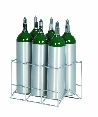 6 Cylinder Metal Rack for M6 Oxygen Cylinders - Walmart.com