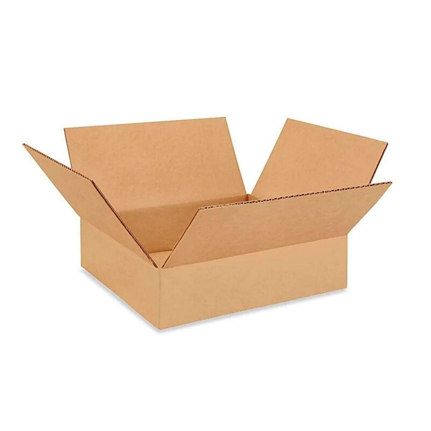 IDL Packaging Flat Corrugated Shipping Boxes 12 L X 12 W X 3 H Pack Of idl-packaging-flat-corrugated-shipping-boxes-12-l-x-12-w-x-3-h-pack-of