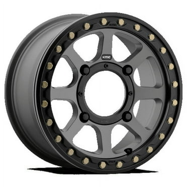 KMC Powersports Aluminum Rim KS234 ADDICT 2 BEADLOCK 14X7in Satin Gray ...