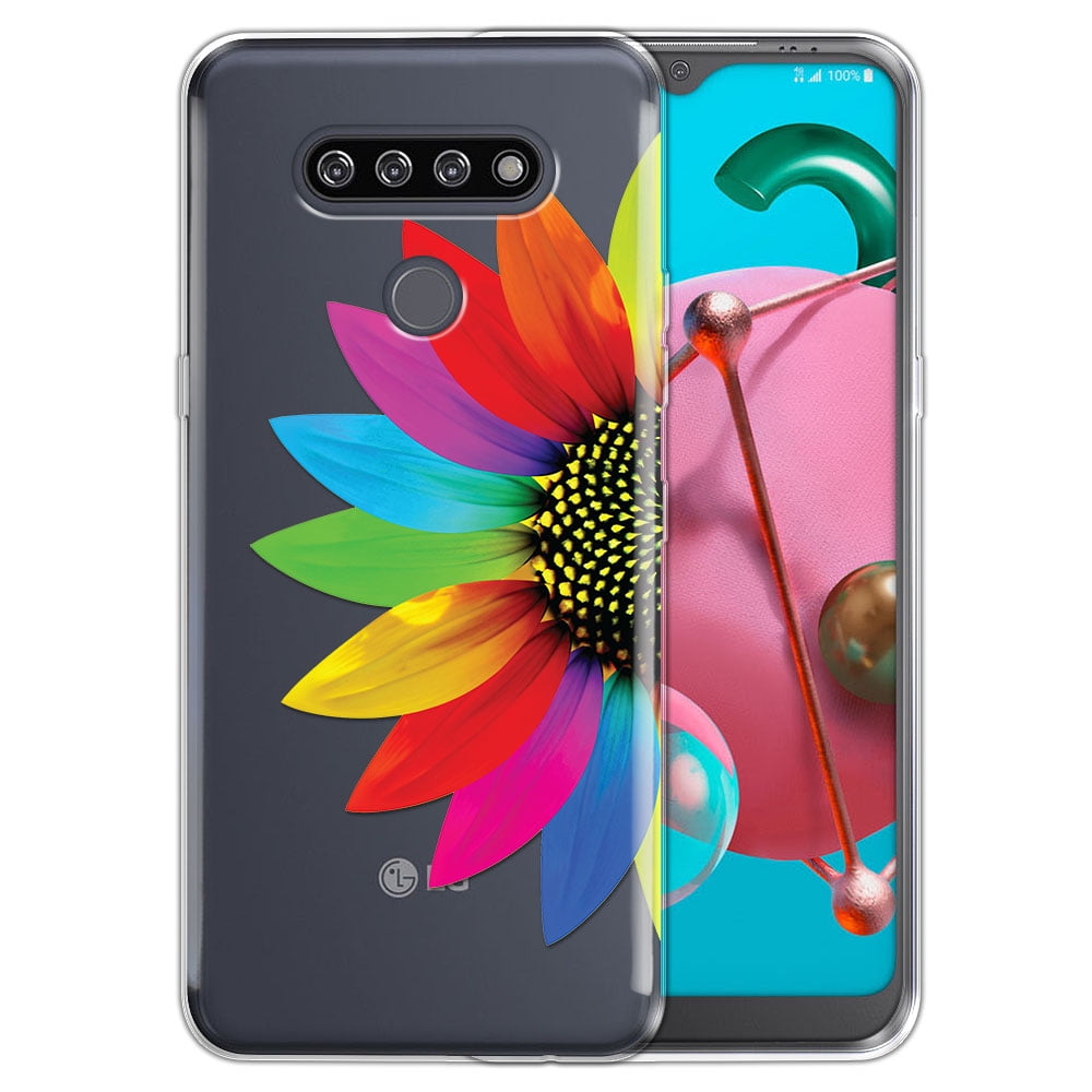 FINCIBO Soft TPU Clear Case Slim Protective Cover for LG K51 K500UM ...